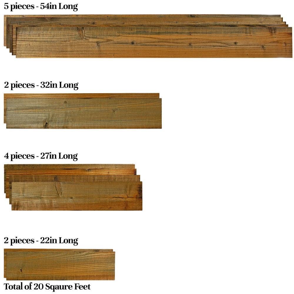 Reclaimed Redwood Wall Panels | Real Wood Slats | Shop Lee Display