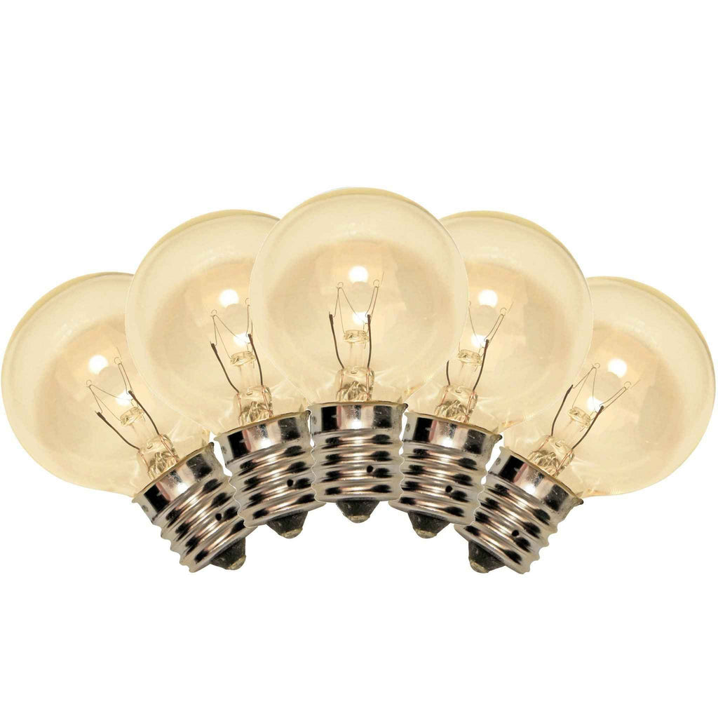 Clear G40 Globe Light Bulbs Box of 25 on Sale Now from Lee Display!