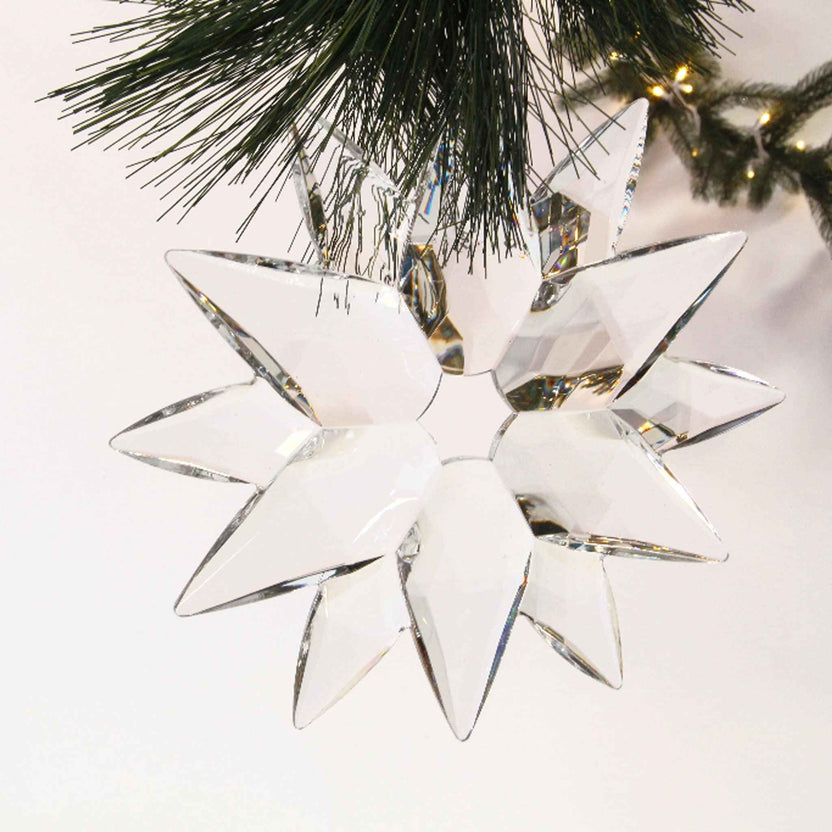 9in Large Arcylic Snowflakes Christmas Ornaments Lee Display Shop