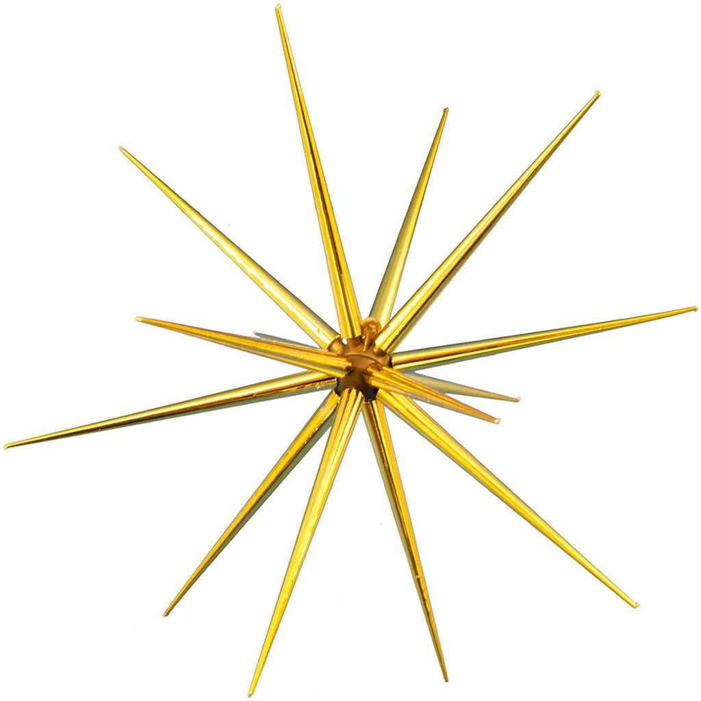 Shiny Gold Starbursts | Holiday Christmas Ornaments | Shop Lee Display