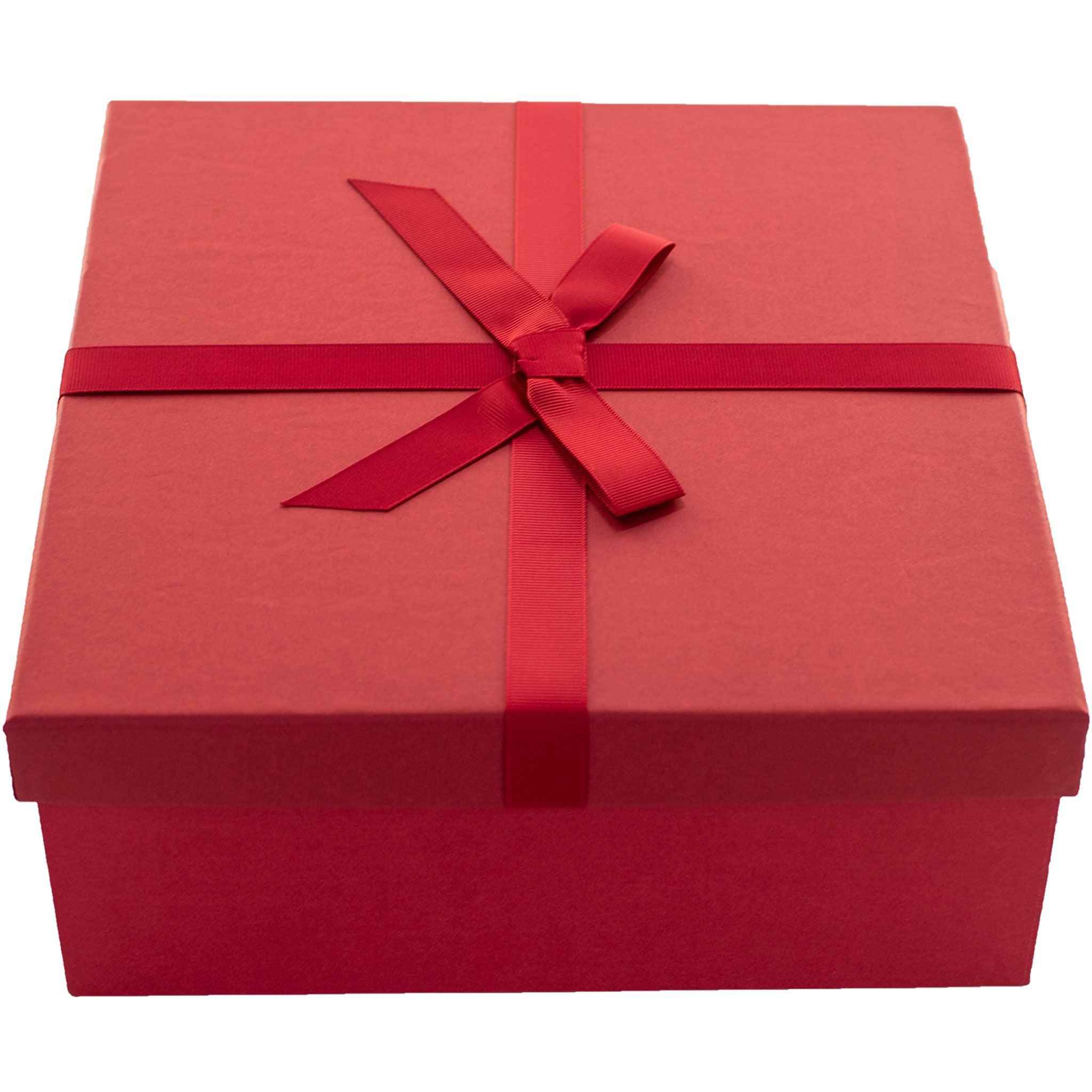 Red Christmas Gift Boxes Sold in 2 Piece Set – Lee Display
