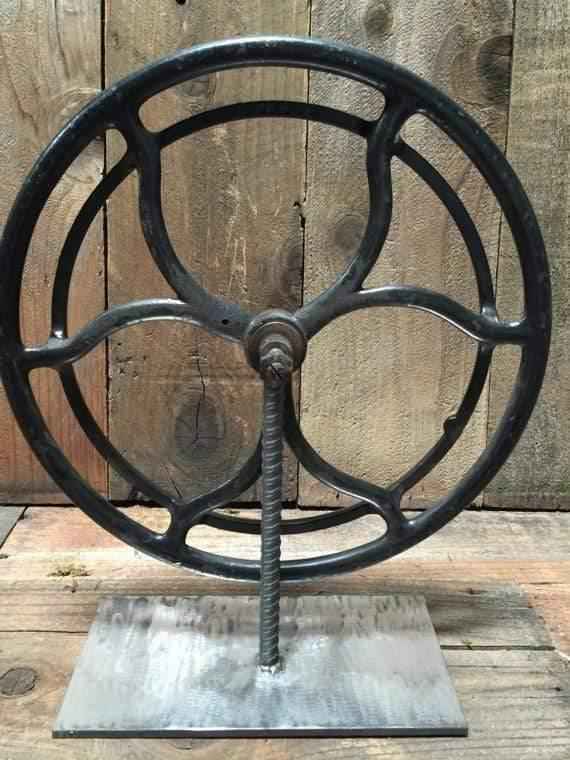 Rustic Country Farm Display Steel Base Included Lee Display