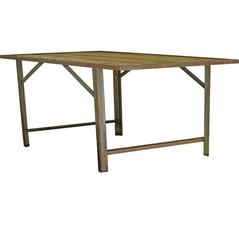 Rustic Redwood Outdoor Patio Work Bench | Shop Lee Display