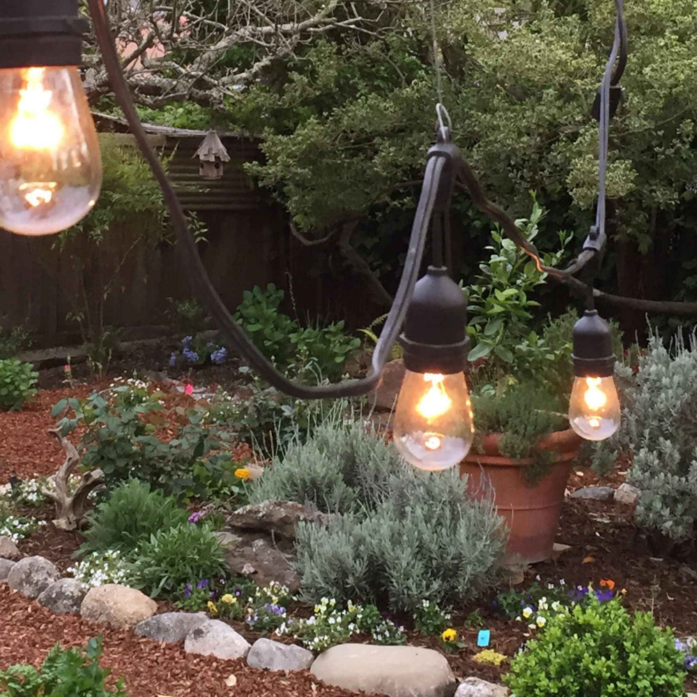 Patio String Lighting Sets Edison Bulbs Included | Shop Lee Display
