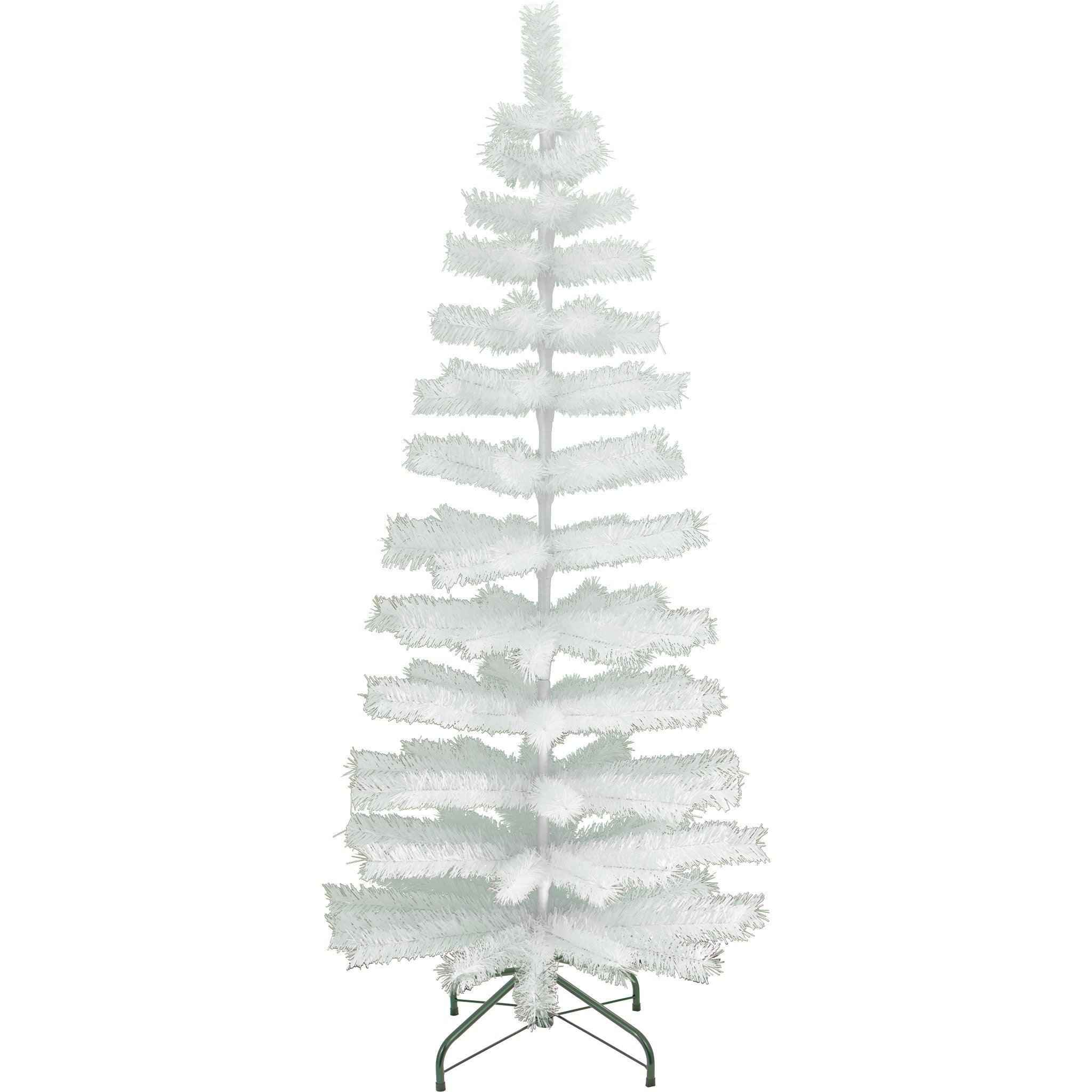 Lee Display | Shop White Tinsel Christmas Trees | Holiday Decor