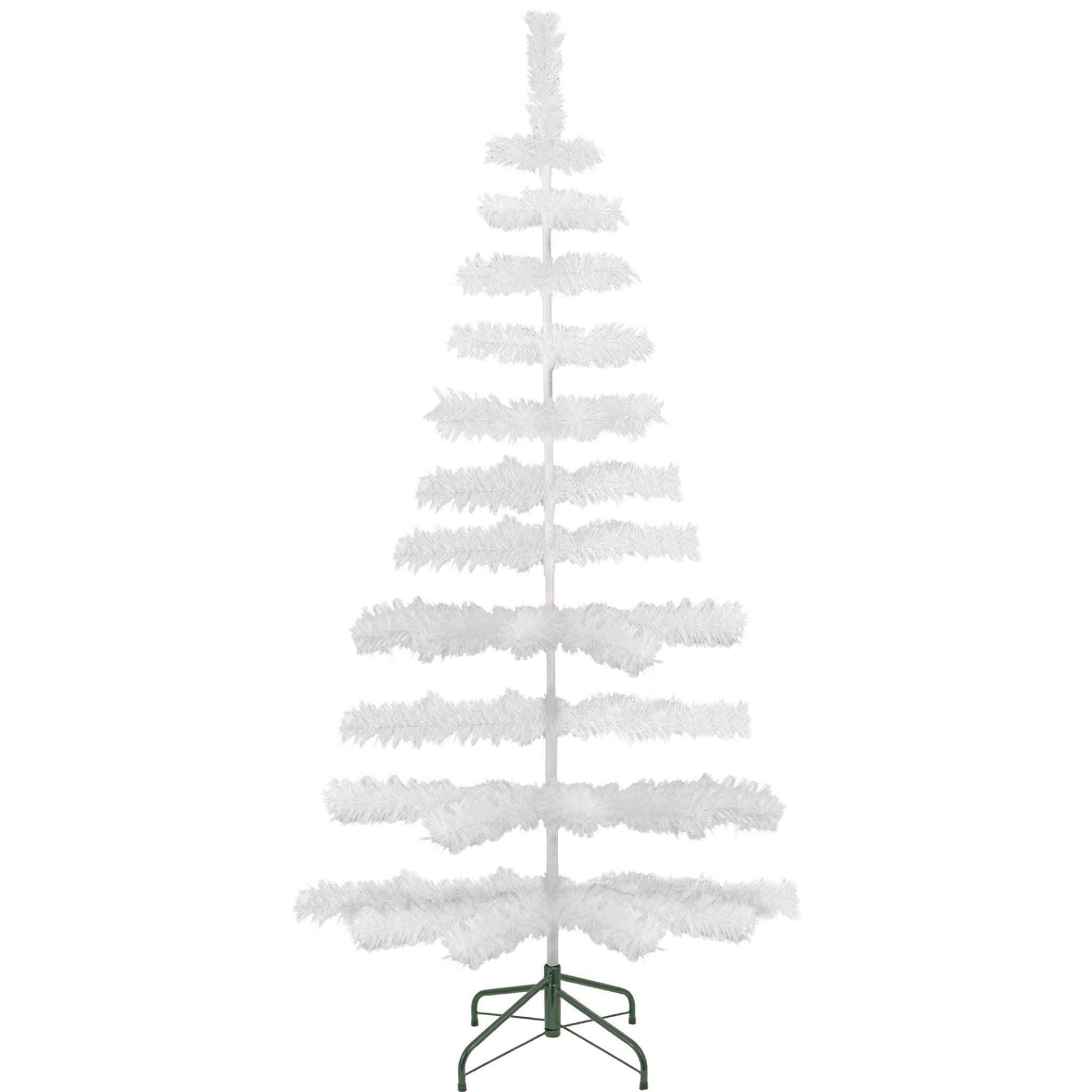 Lee Display | Shop White Tinsel Christmas Trees | Holiday Decor